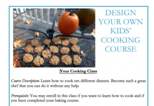 How to teach your kids to cook (with a cooking course printable)