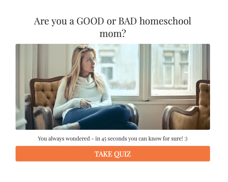 QUIZ: Are you a Good or Bad Homeschool Mom?