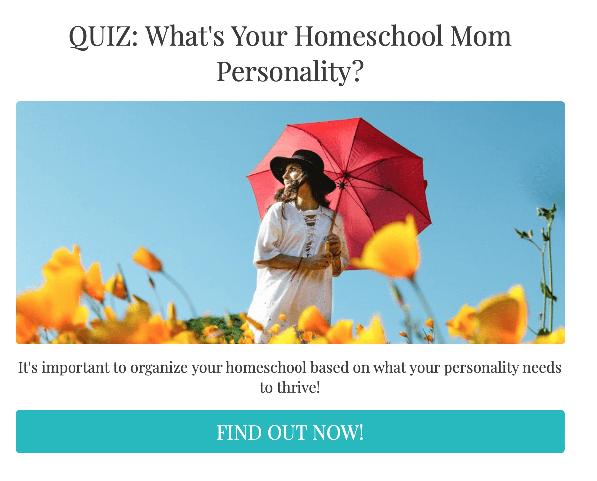 QUIZ: What's Your Homeschool Mom Personality? Find out now!