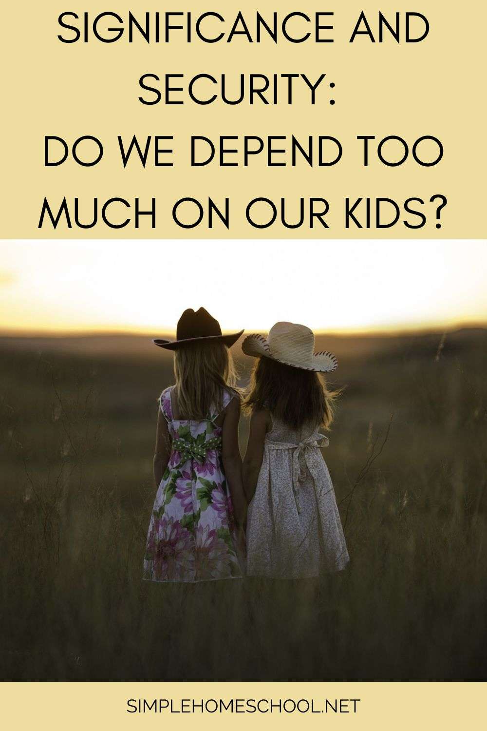 Do we depend too much on our kids? - Simple Homeschool